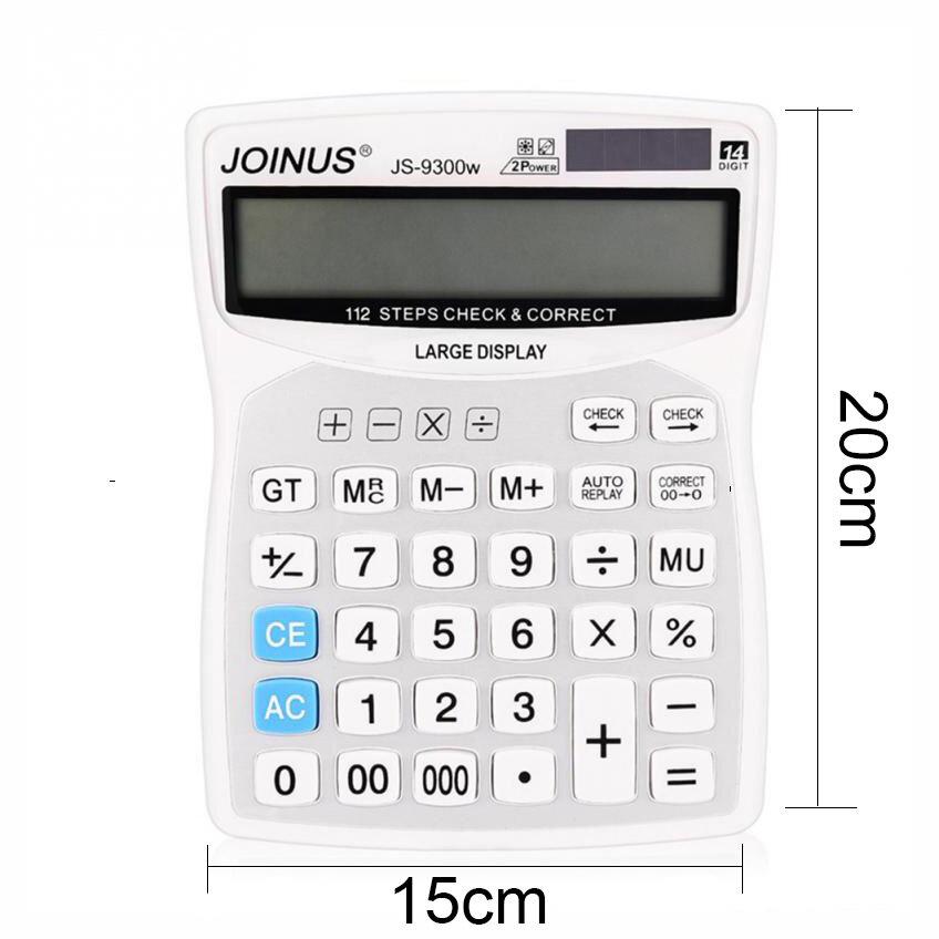 Portable Battery Powered Calculator for Basic Calculation Large Display ...