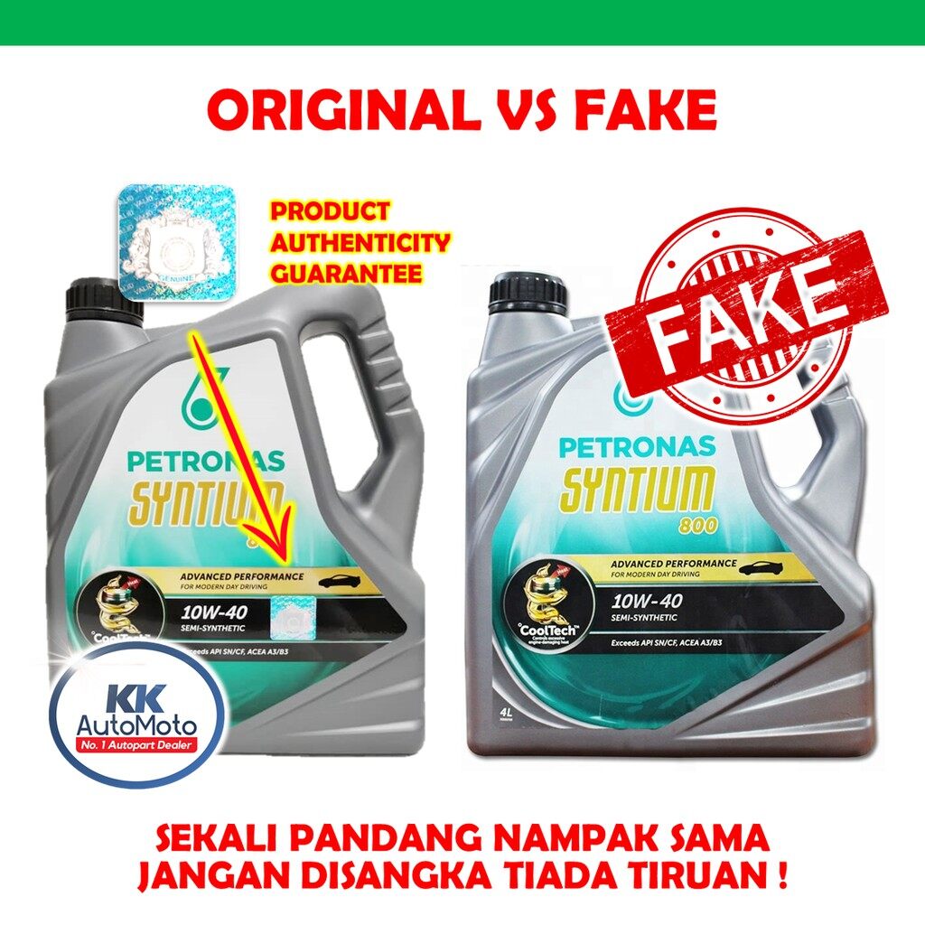 Engine Motor Oil Jamin Original Syntium 800 Semi 10W 40 10W40 10W 40
