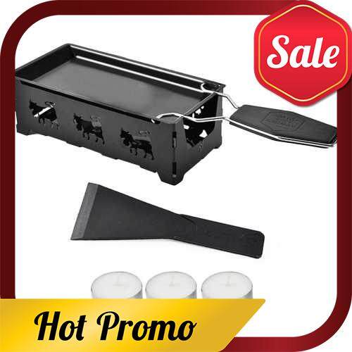 Cheese Raclette Set Cheese Melter Pan Non-Stick Raclette Grill Set ...