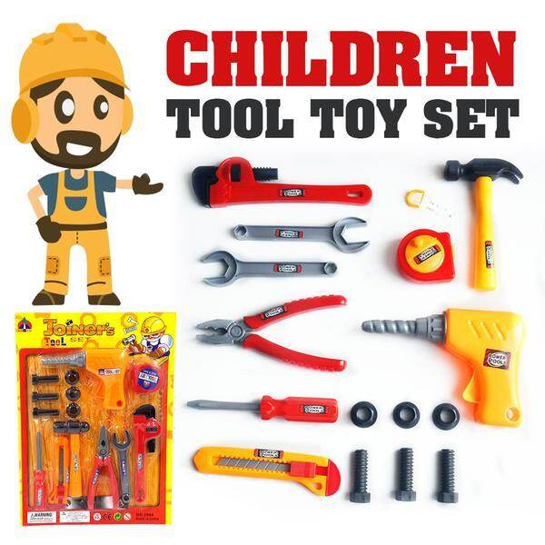 idrop JOINERS TOOL SET - Children Construction Pretend Play Toy - | New ...