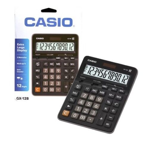 *Original* CASIO GX-12B Desktop 12 digits Calculator