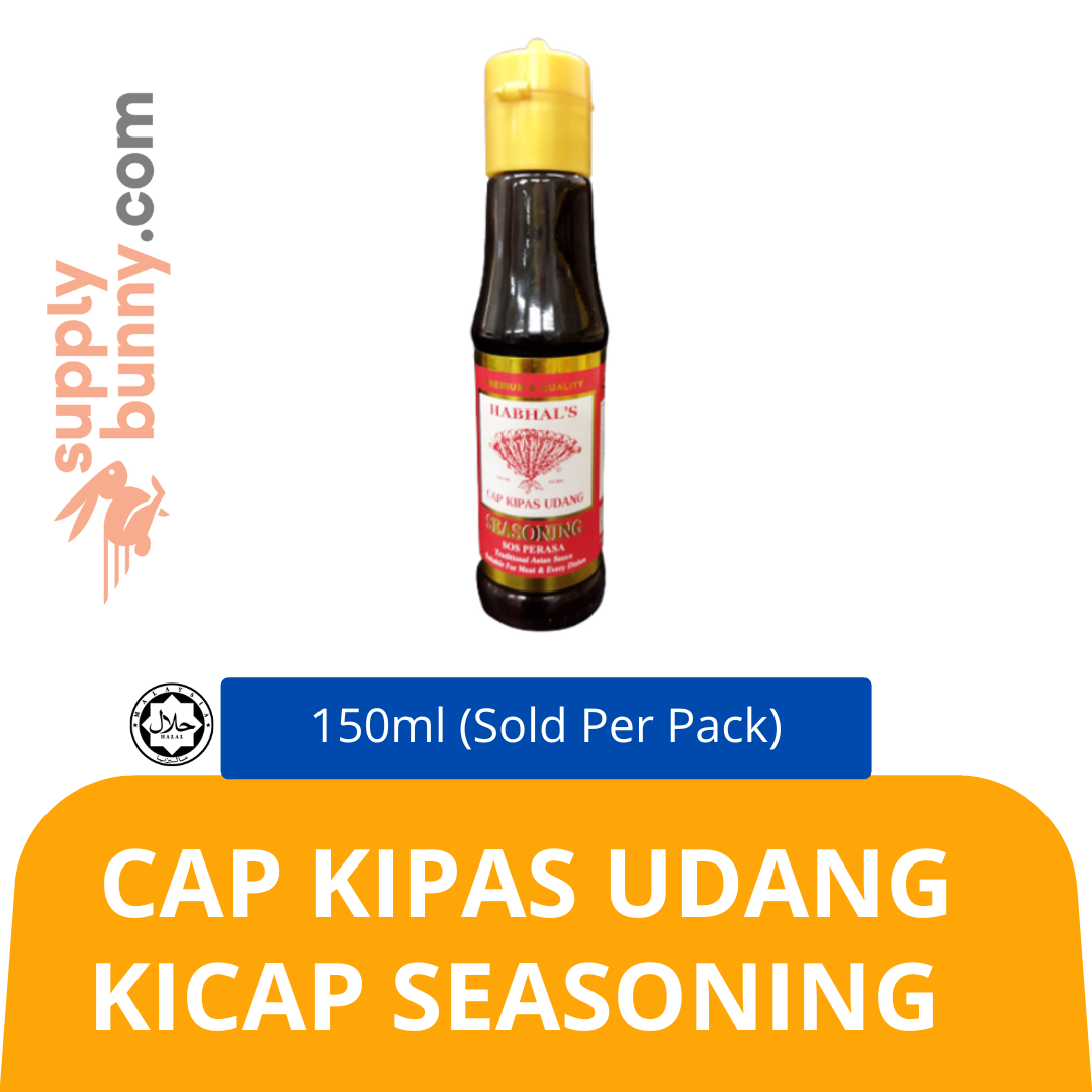 Cap Kipas Udang Kicap Seasoning 150ml (sold per pack) Chongsway