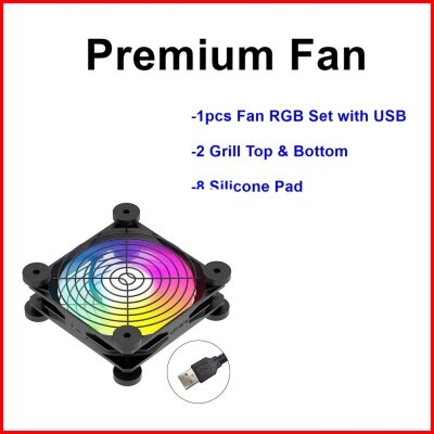 Premium Android Box Cooling Fan | TV Box Fan | Router Cooling Fan | Modem Fan Cooler | Kipas ...