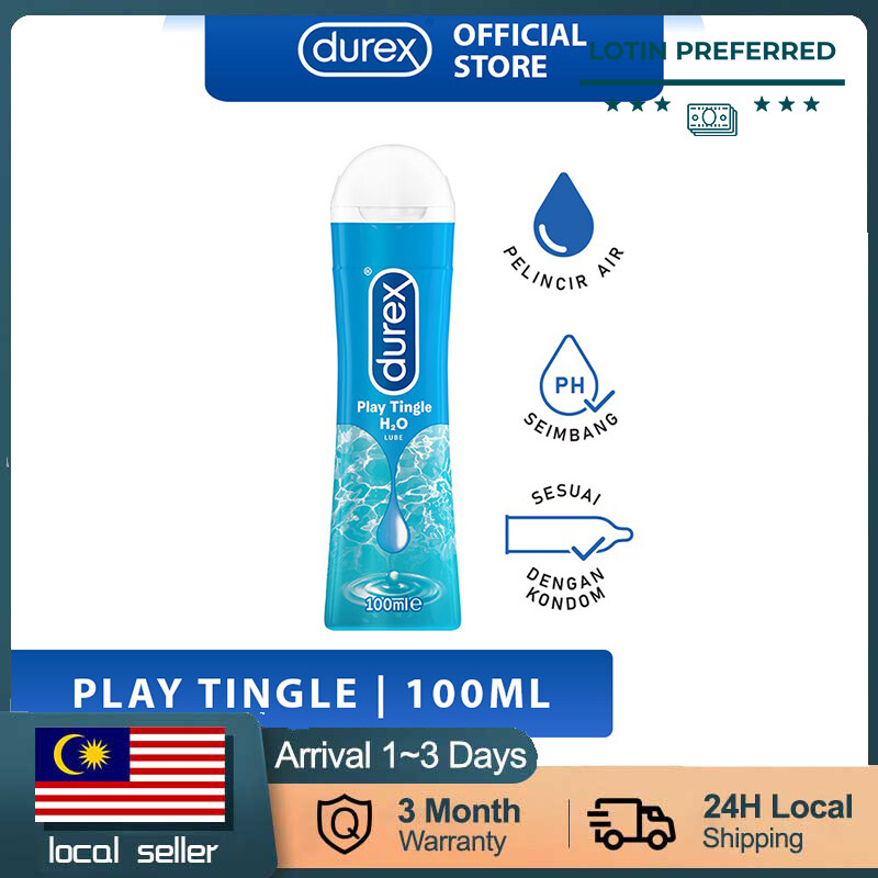 [ready Stock] Durex Play Tingling 100ml Lubricant Oil Sex Water