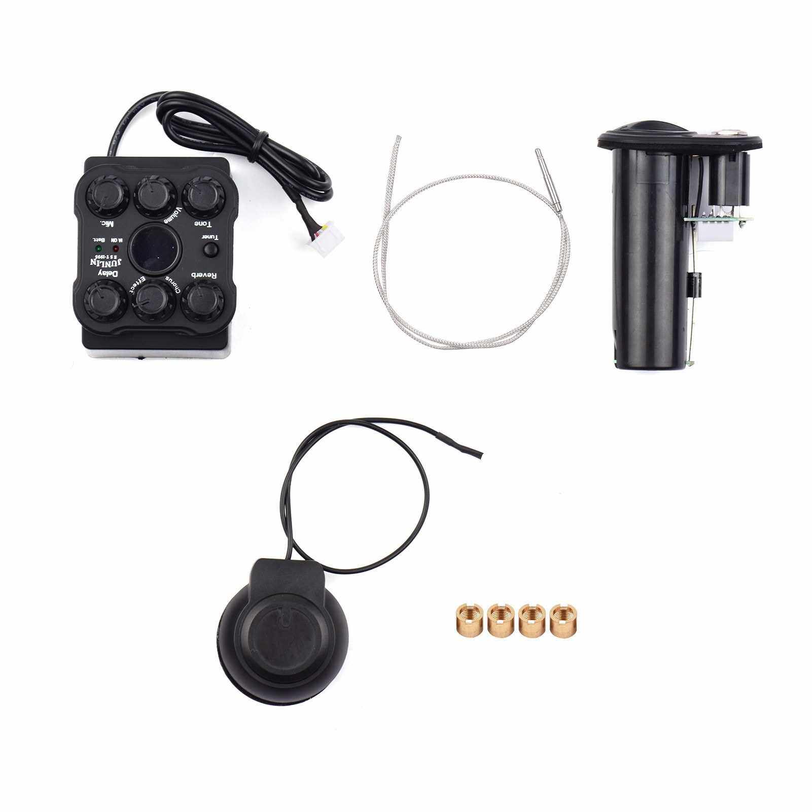 Acoustic Guitar Pickup Resonance Pickups Preamp System with LED Screen ...