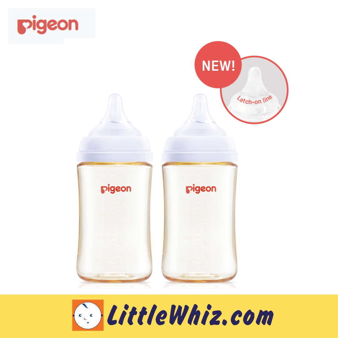 Pigeon: SofTouch Wide Neck PPSU Nursing Bottle | 160ml | 240ml