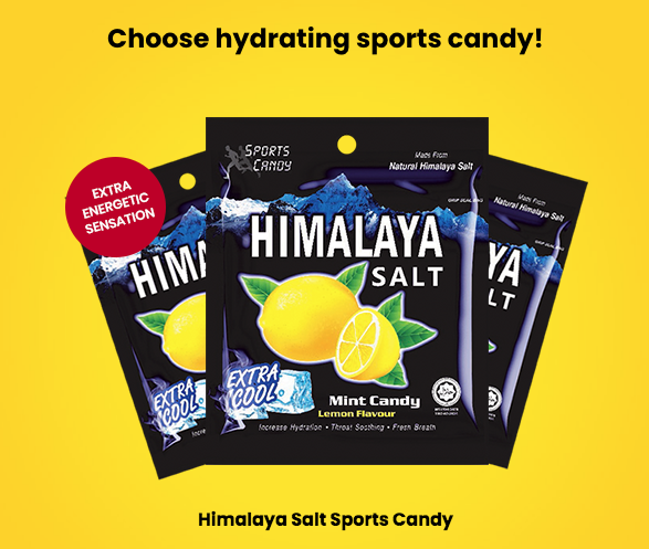 HIMALAYA SALT SPORTS CANDY / SWEET / GULA / SPORT CANDY / SPORT