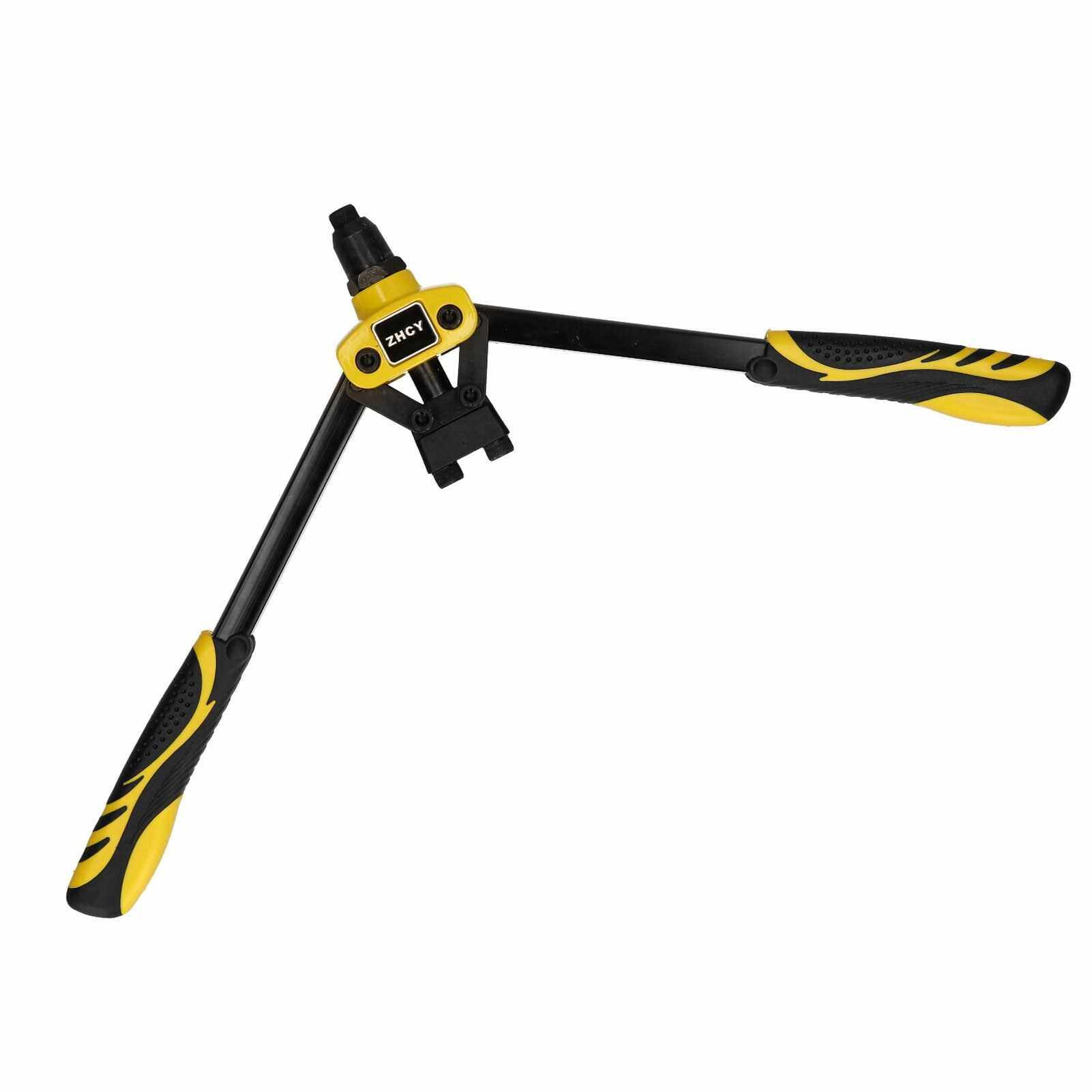 BEST SELLER ZHCY 13-inch Hand Riveter 2 in 1 Heavy Duty Riveting Gun ...