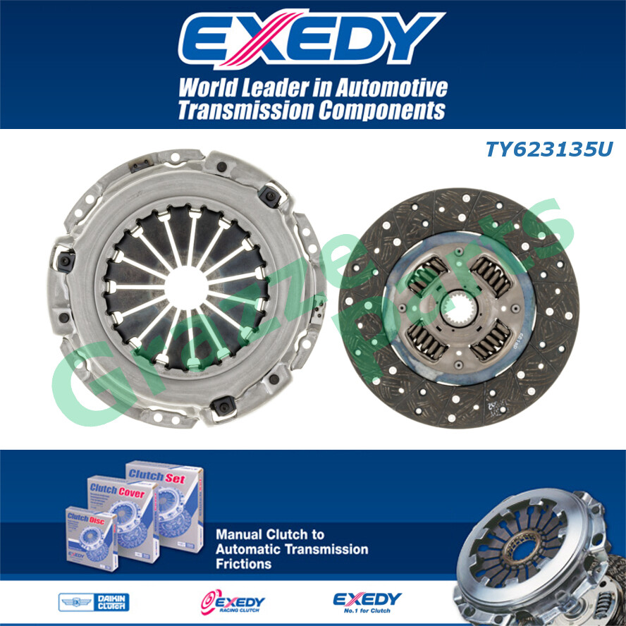 Exedy Daikin Clutch Kit Set TY623135U for Toyota Hiace KDH200 TRH203 ...