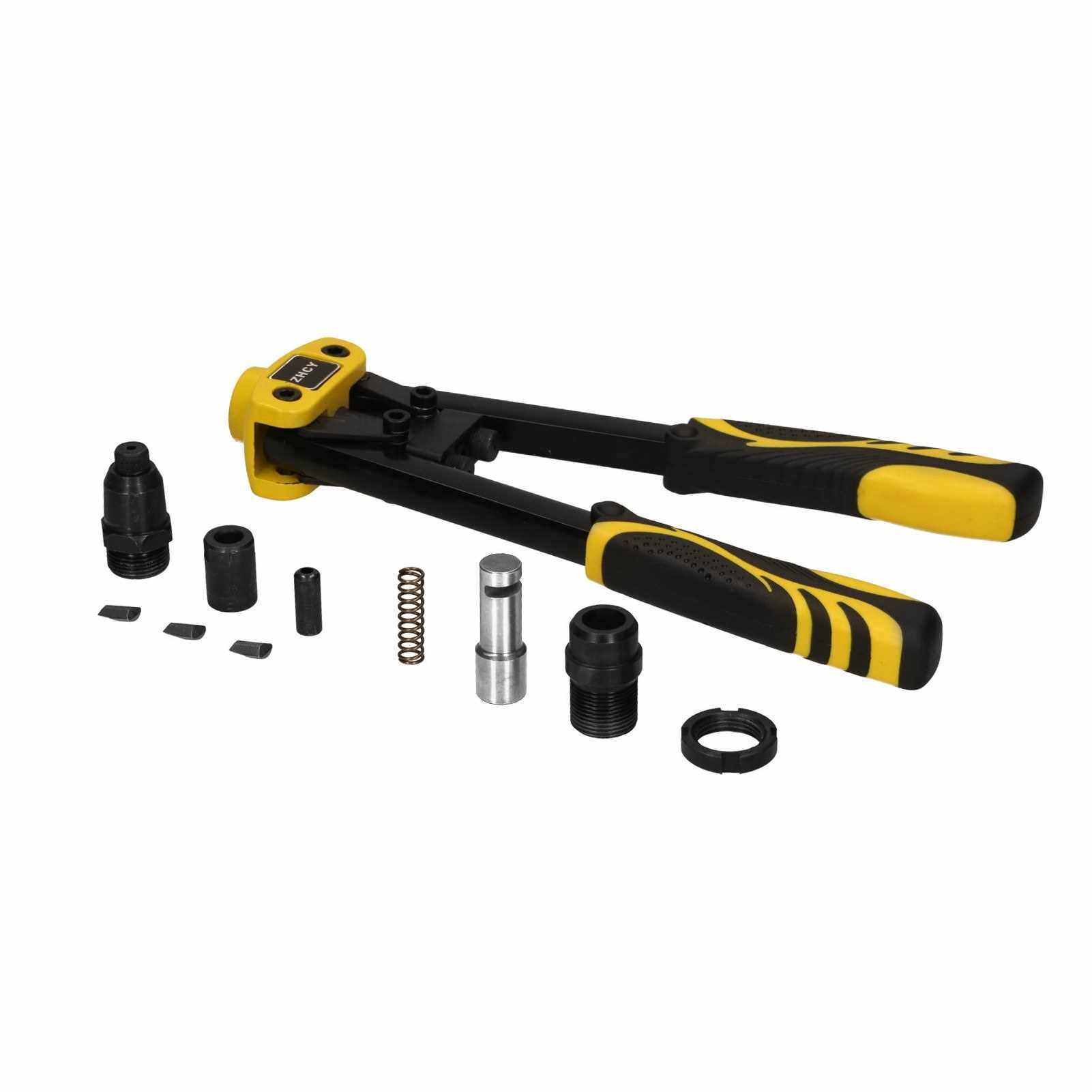 BEST SELLER ZHCY 13-inch Hand Riveter 2 in 1 Heavy Duty Riveting Gun ...