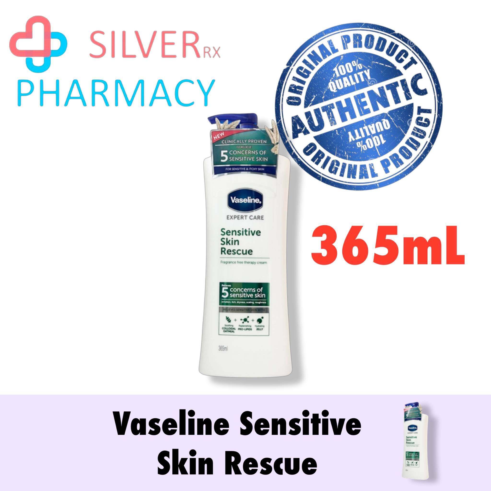Vaseline Expert Care Sensitive Rescue/ Extremely Dry Skin Rescue Body Cream 100ml/365ml