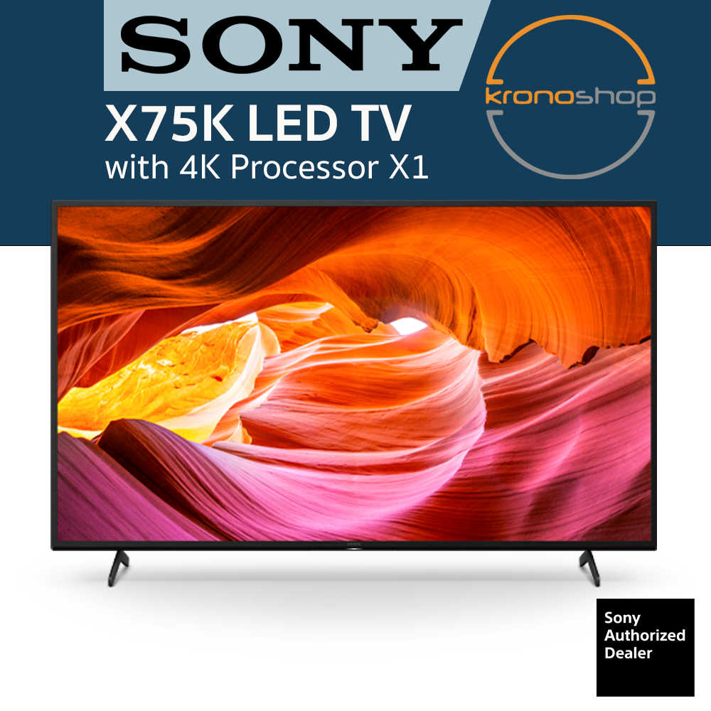 SONY 55 INCH X75K 4K Ultra HD High Dynamic Range HDR Smart Android TV KD-55X75K KD55X75 KD55X75K ...
