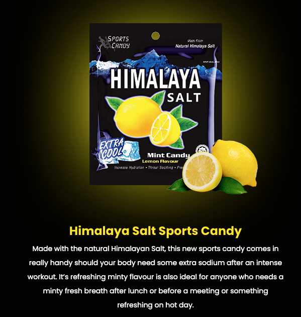 HIMALAYA SALT SPORTS CANDY / SWEET / GULA / SPORT CANDY / SPORT