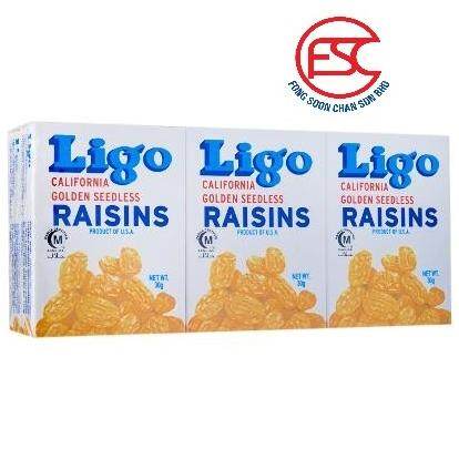 Ligo Golden Raisins 30gm x 12 boxers | PGMall