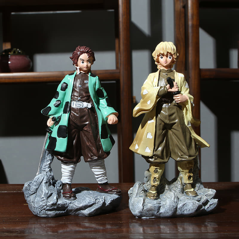 [Set of 4] Demon Slayer: Kimetsu no Yaiba Action Figures 鬼灭之刃