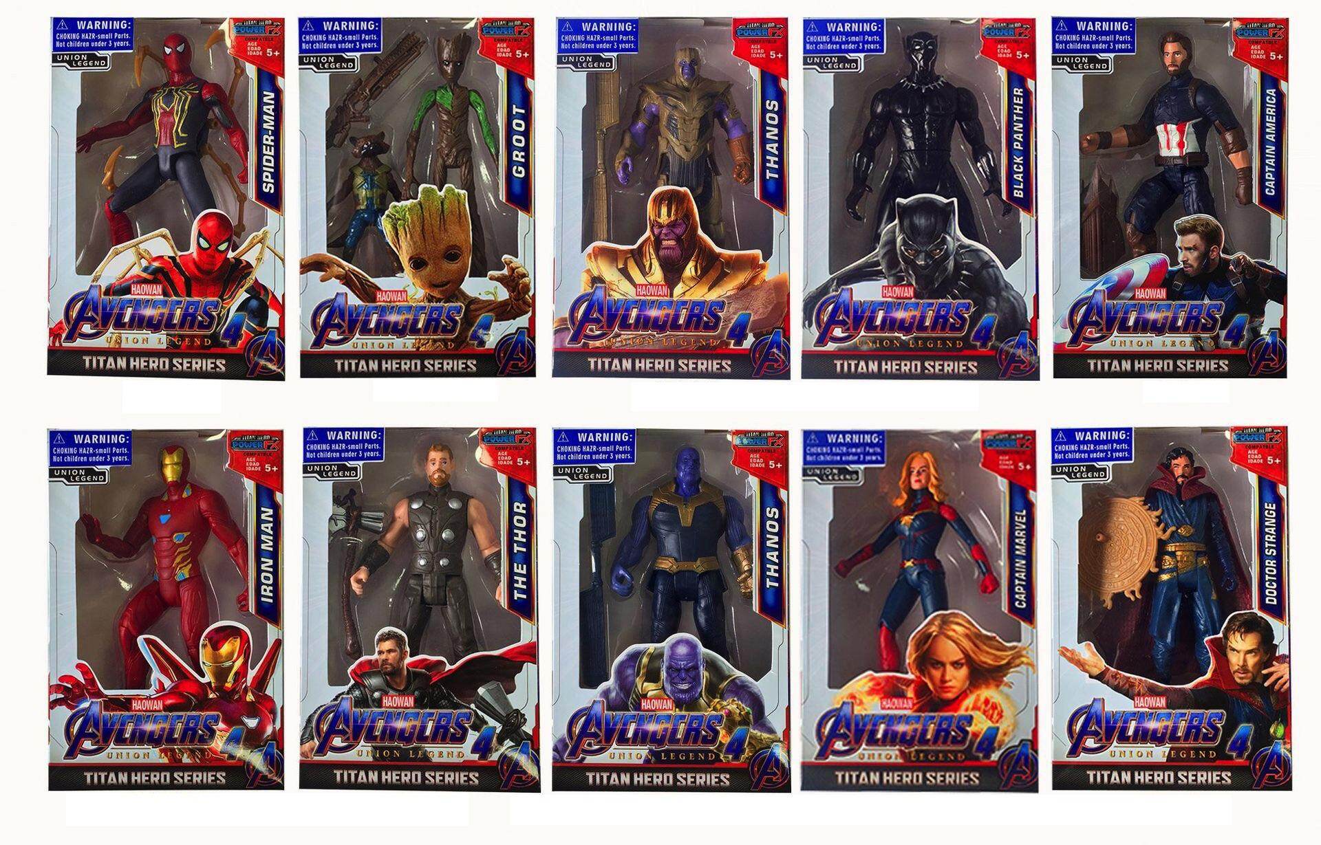 (COLLECTOR EDITION) WJS 20cm Avengers Movie Superheroes Captain Marvel ...