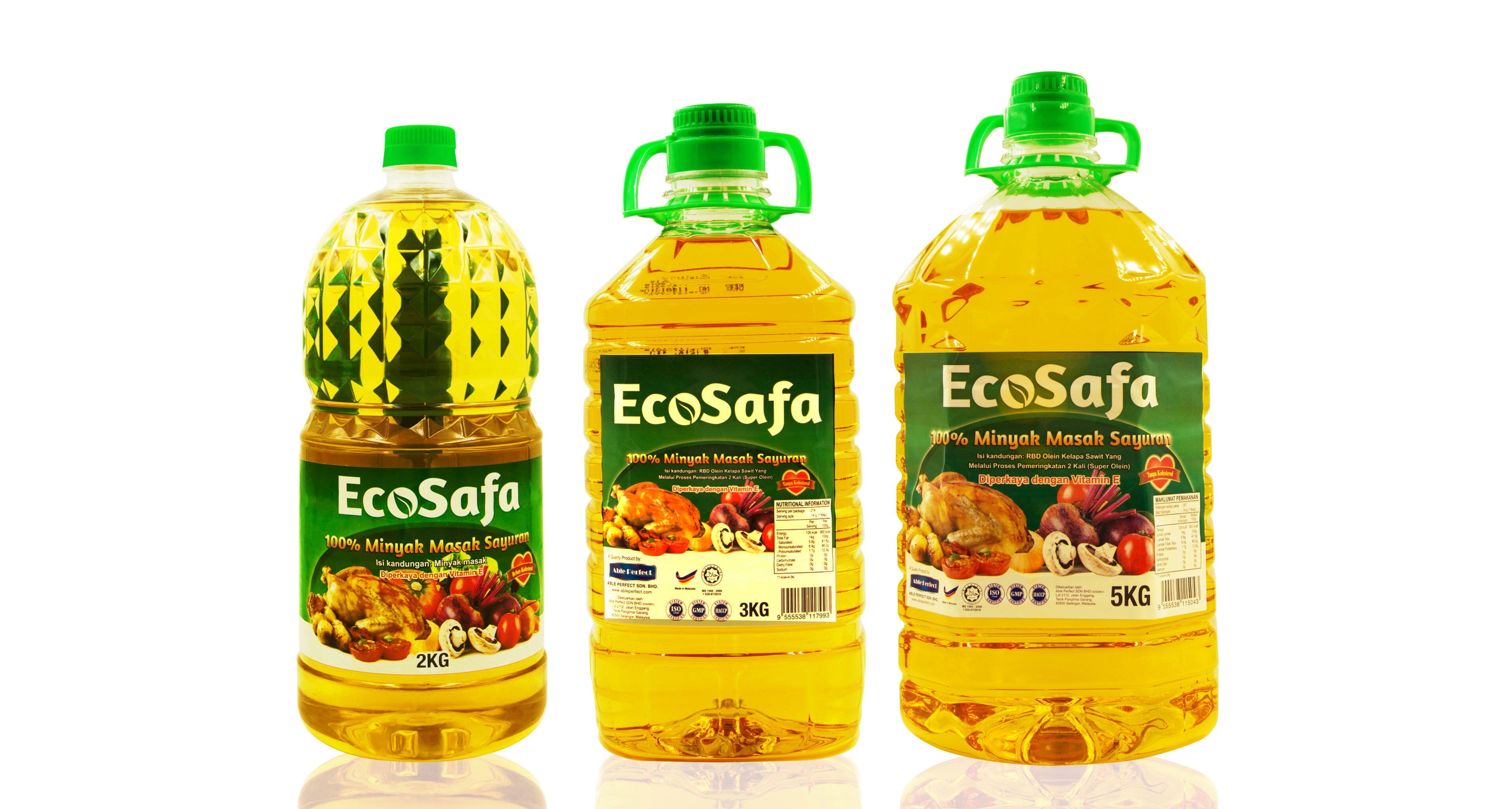 Ecosafa Refined Cooking Oil 5KG