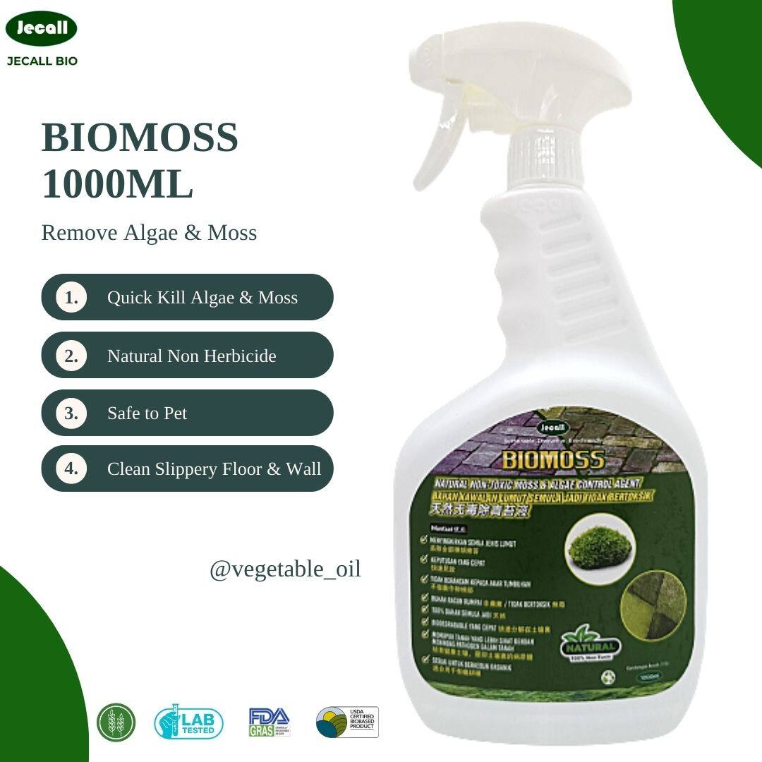Jecall Biomoss 1Liter Spray / Natural Non-herbicide Algae and Moss ...