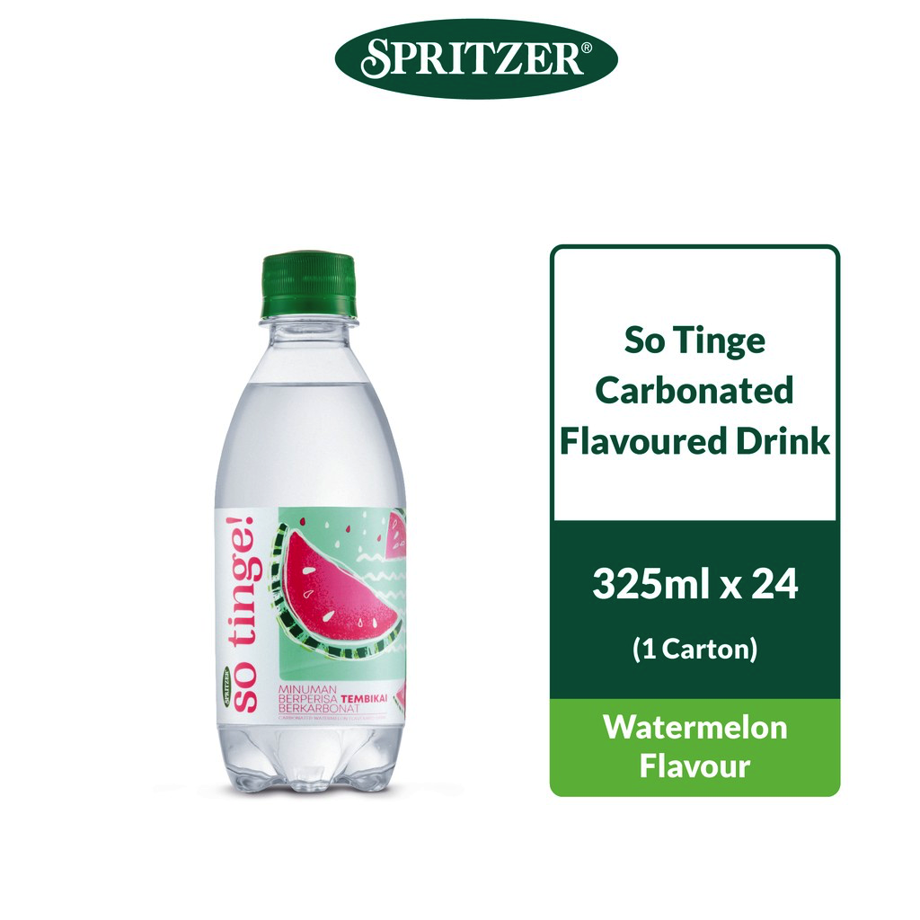 (FRESH BATCH) WJS 6 pcs 6pcs Spritzer So Tinge Carbonated Flavour Drink SoTinge Spritzer Drink ...