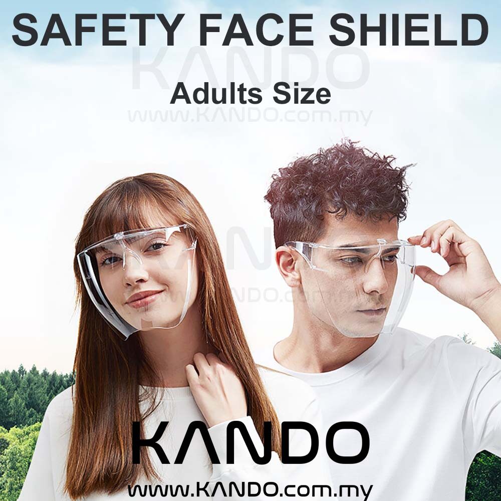 Transparent Acrylic Face Shield Anti-Fog Full Face Shield Glasses ...