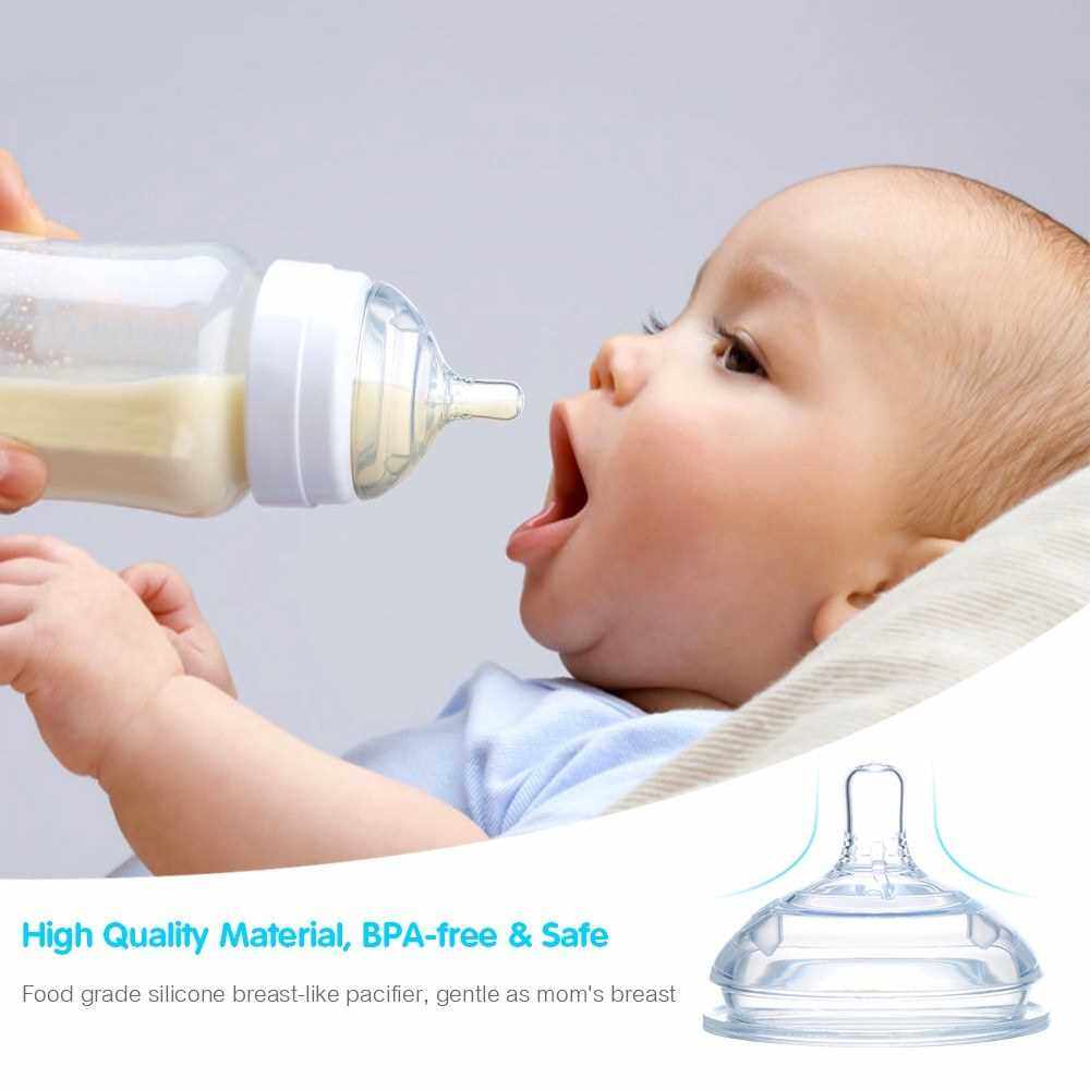 Baby Silicone Pacifier with Anti-Dust Box Anti Bloating Dual Air Inlet ...