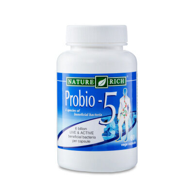 NatureRich Probio-5 益菌 (60 capsules)