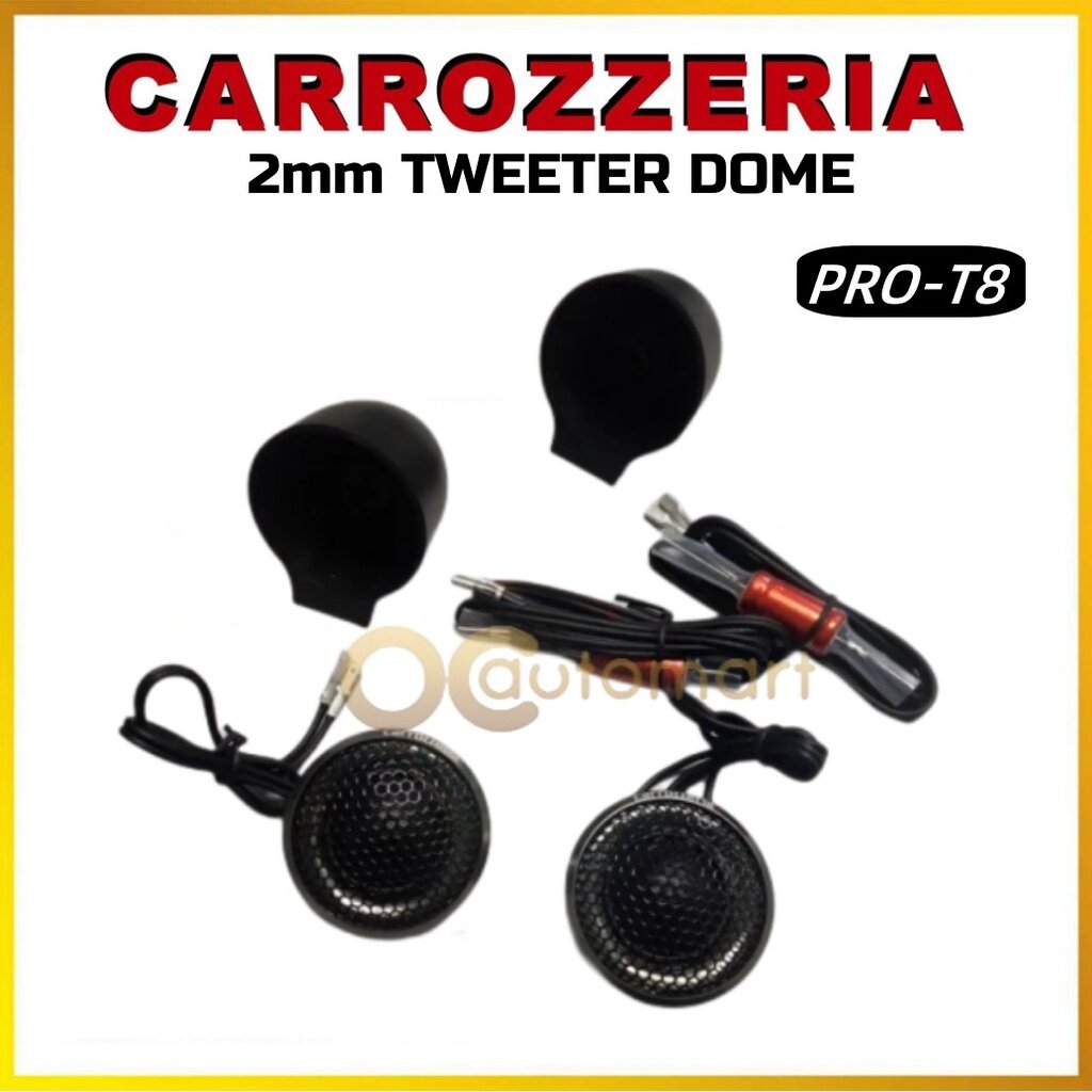 Carrozzeria Speaker Tweeter Pro-T8 25mm Tweeter Dome