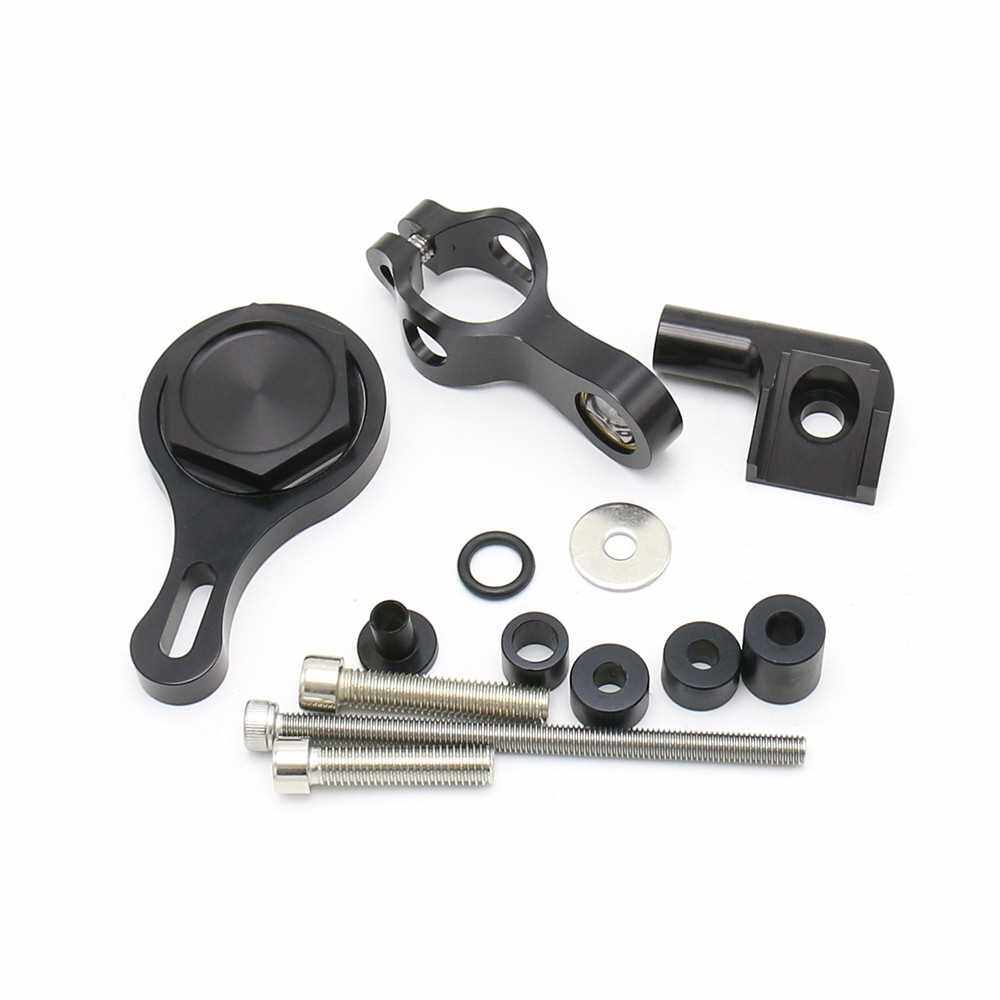 Damper Bracket Steering Damper Bracket Mount Kit Motorcycle Steering ...