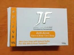 JF Skin Solutions Anti-Acne Soap (For Pimples & Fungal Infections) | PGMall