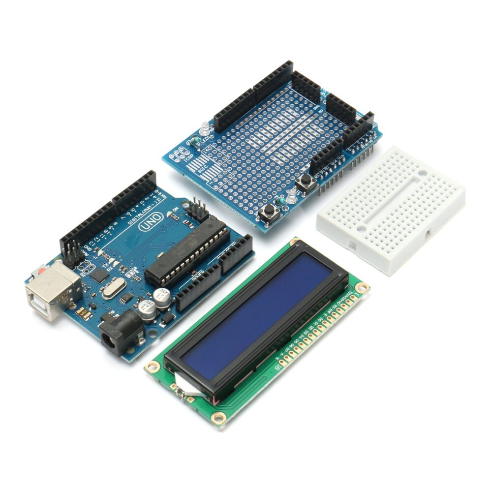 Generic Ultimate Starter Learning Kit For Arduino Uno R3 1602 Lcd Servo Motor Relay Rtc Jumia