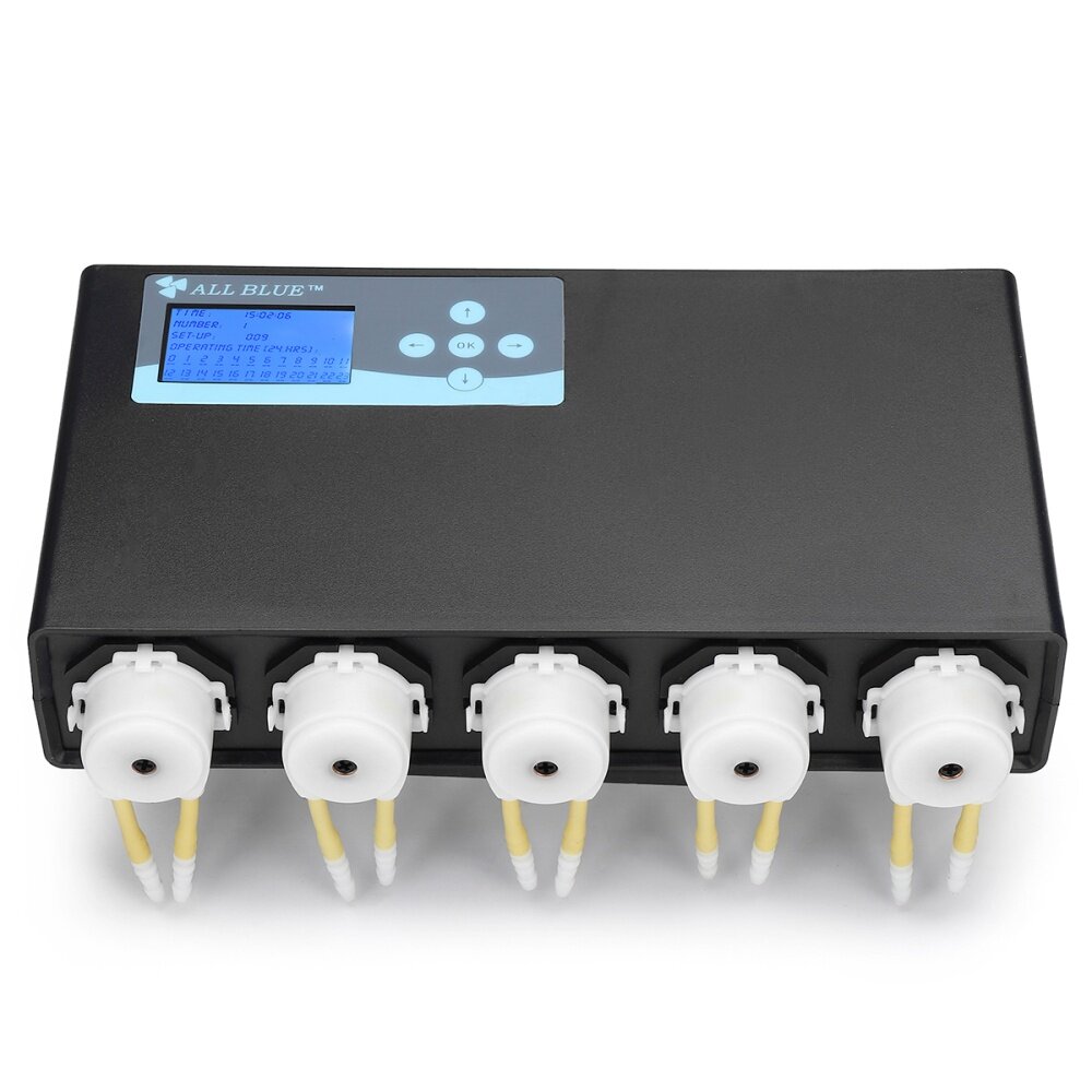 Generic 5 Auto Dosing Pump Automatic Doser For Reef Aquarium Marine ...