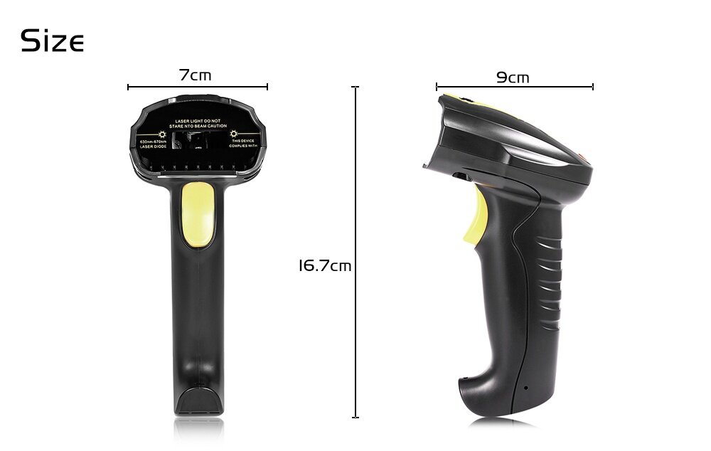 سعر SmartLife ZADSCAN BP8150RD Wireless Barcode Scanner Handheld Reader ... سعر SmartLife ZADSCAN BP8150RD Wireless Barcode Scanner Handheld Reader ...