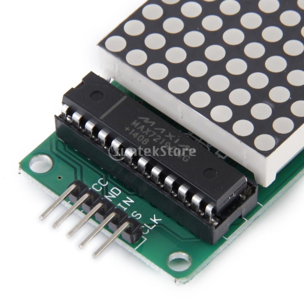 Magideal MAX7219 Dot Matrix Module MCU Control LED Display DIY Kit for Arduino price in Saudi ...