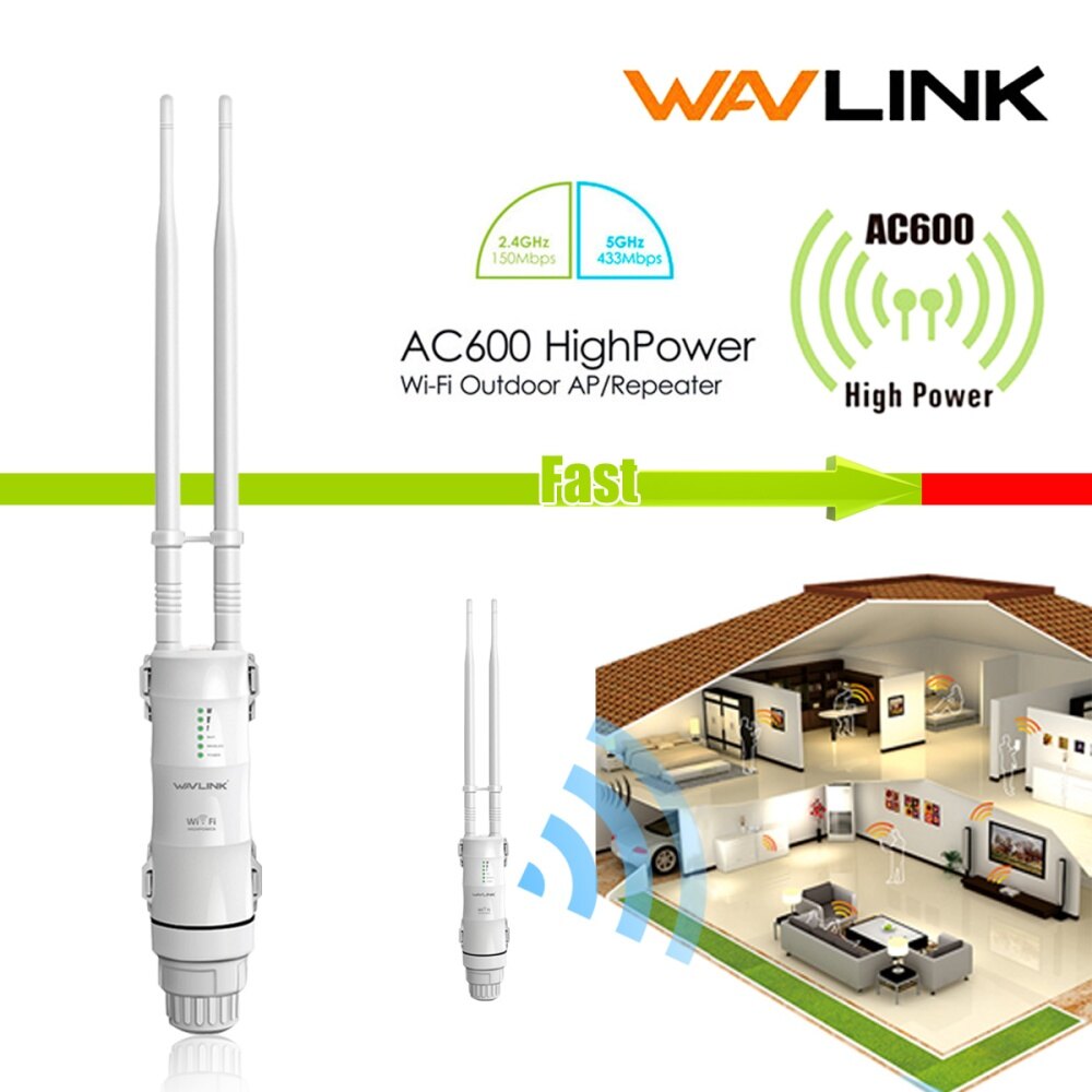 Buy 300Mbps Wireless WiFi Repeater AP/Router 802.11 AC Weatherproof